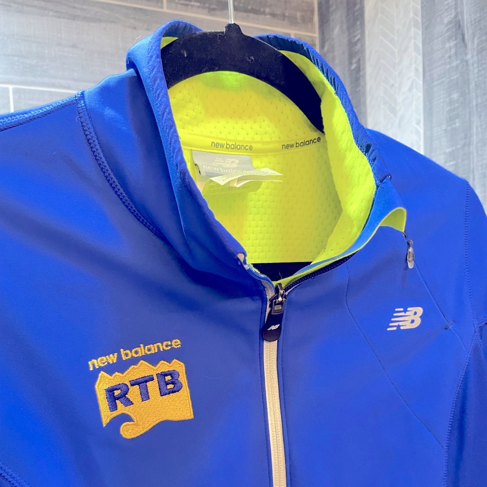 New Balance Vibrant Blue And Yellow Reflective Runnin… - Gem